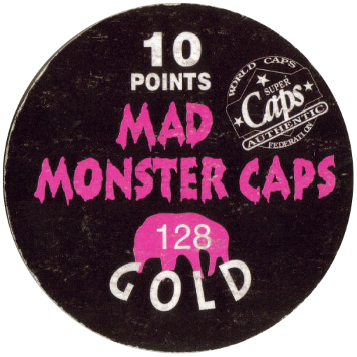 World Caps Federation > Mad Monster Caps > 124-138 Gold